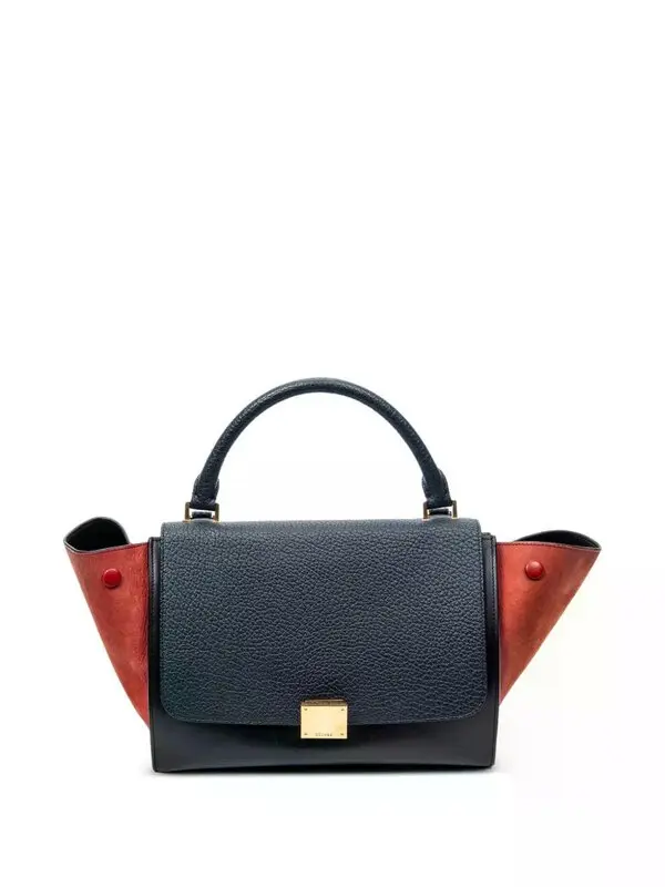Celine Small Trapeze Tote Bag - Black