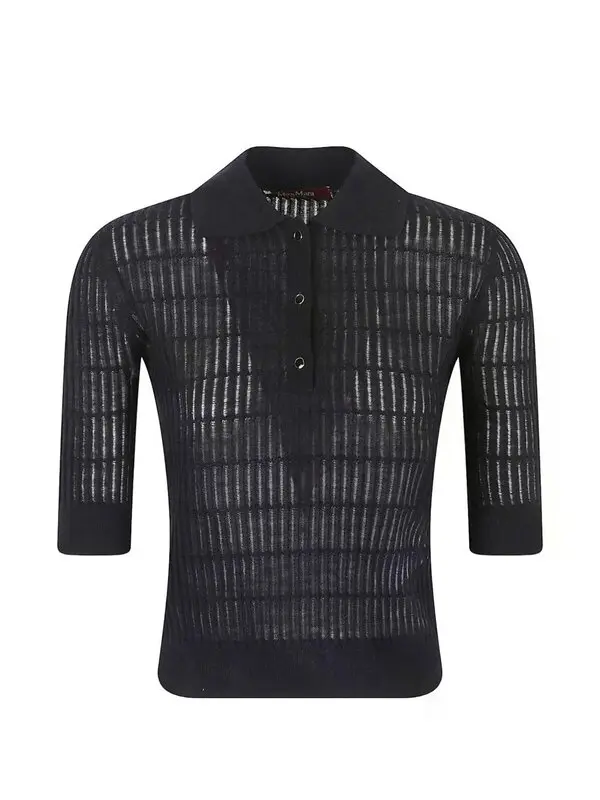 Max Mara Crew Neck Polo Shirt