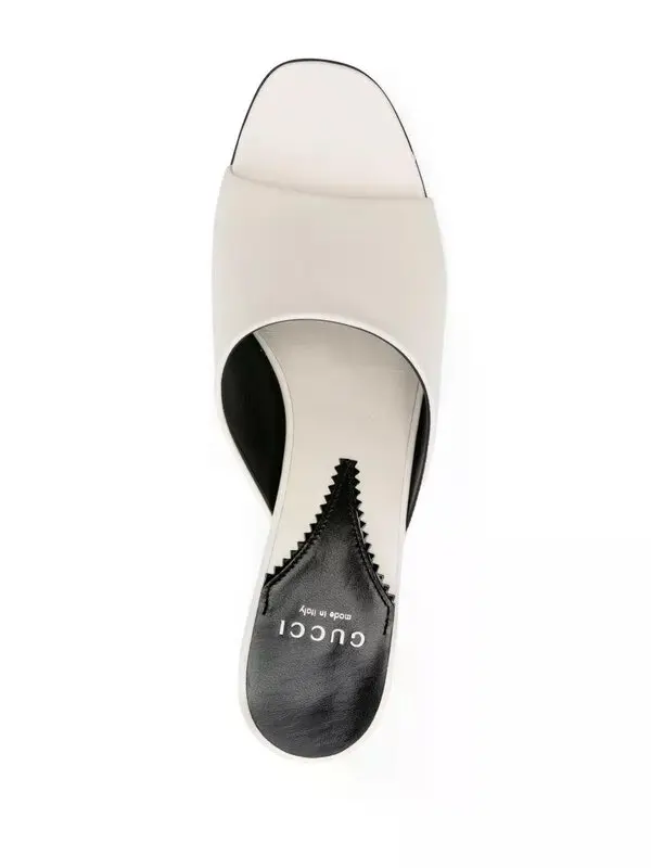 Gucci Interlocking G Sculpted Heel Sandals