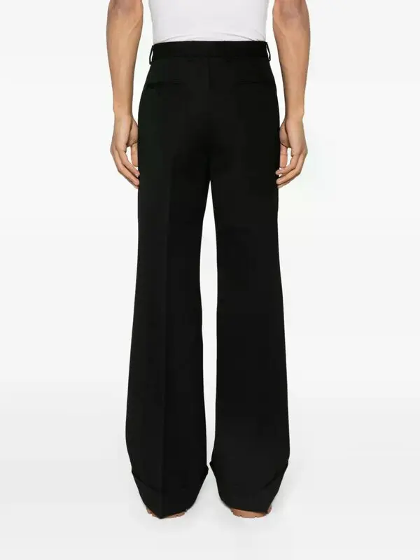 Gucci Wool Wide-leg Trousers