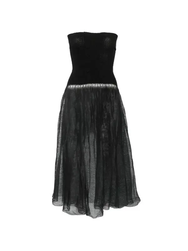 Paloma Wool Melo Sheer-knit Midi Dress