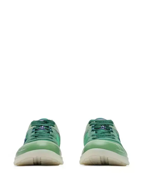 Burberry Equestrian Knight Appliquéd Sneakers