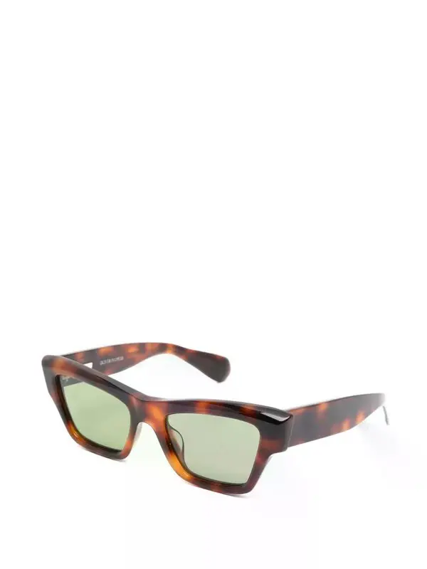 JIL SANDER Tortoiseshell Effect Cat-eye Sunglasses