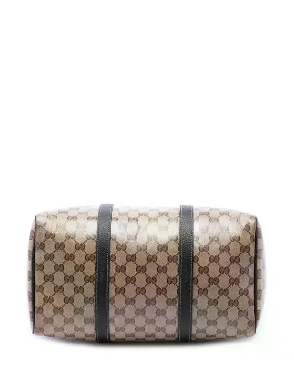 Gucci Medium Gg Crystal Joy Boston Bag - Neutrals