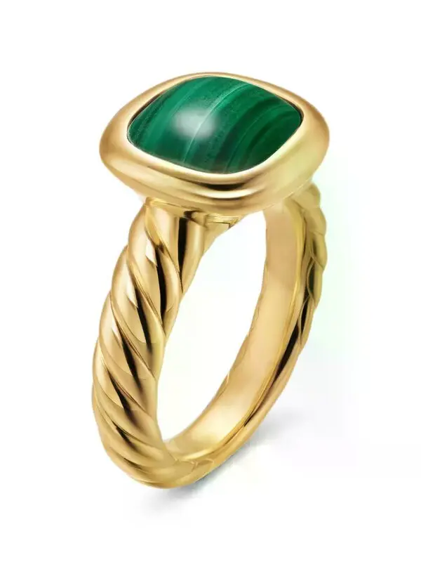 David Yurman Mercer Malachite Ring