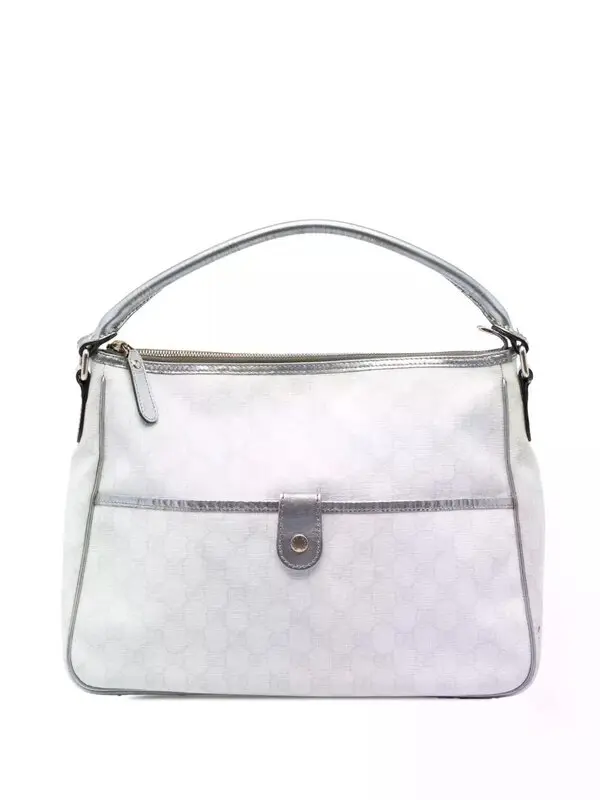 Gucci Gg Supreme Joy Handbag - Silver