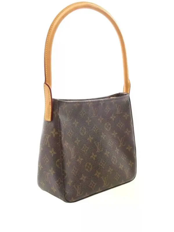 LOUIS VUITTON Monogram Looping Mm Shoulder Bag - Brown