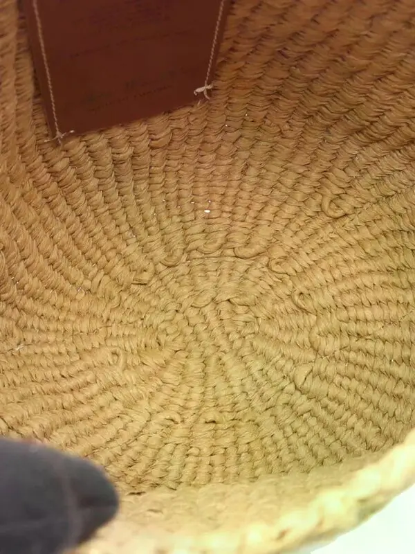 Chloé Small Mifuko Raffia Bucket Bag