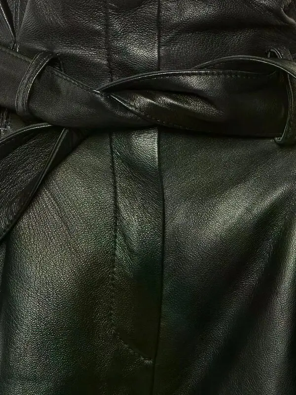 Attico Tie-detail Paperbag Trousers