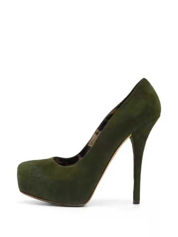 Dolce & Gabbana Suede Platform Pumps