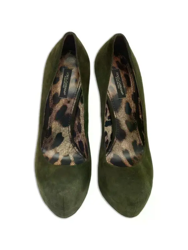 Dolce & Gabbana Suede Platform Pumps