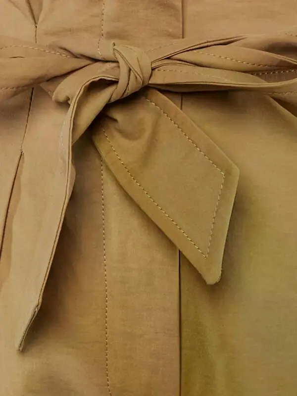 Max Mara Paper-bag Waist Trousers - Brown