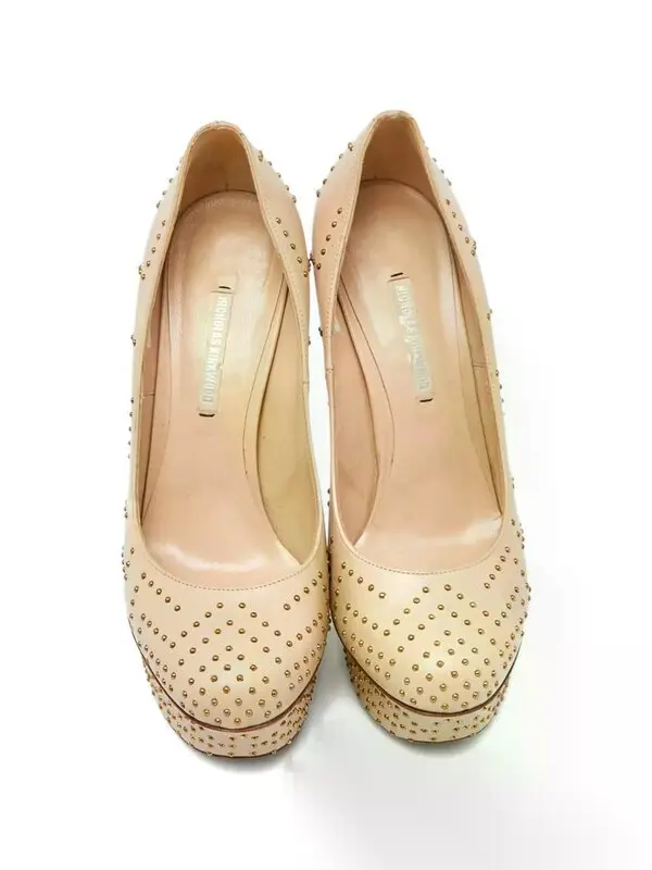 NICHOLAS KIRKWOOD Studded Platform Pumps