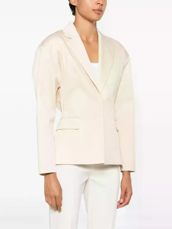 Patrizia Pepe Belted Single-breasted Jacket