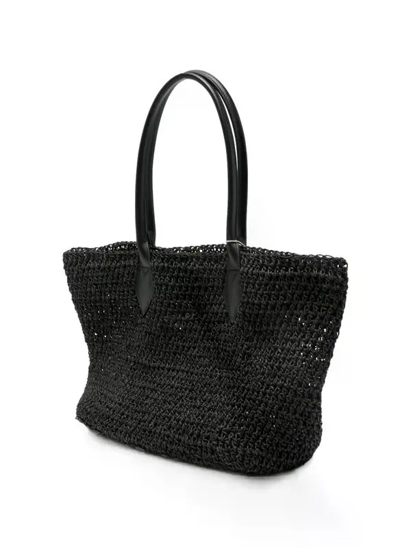 VIVIENNE WESTWOOD Small Alana Woven Tote Bag