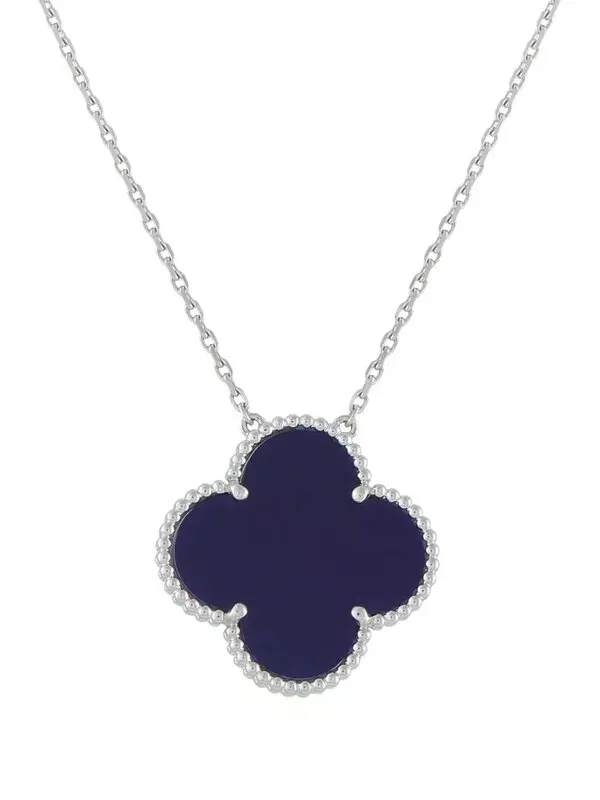 Van Cleef & Arpels Magic Porcelain Necklace - Silver