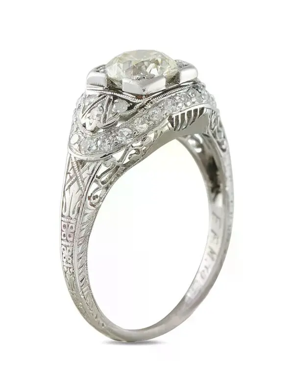 LB EXCLUSIVE Platinum Diamond Ring 1.35 Ctw - Silver
