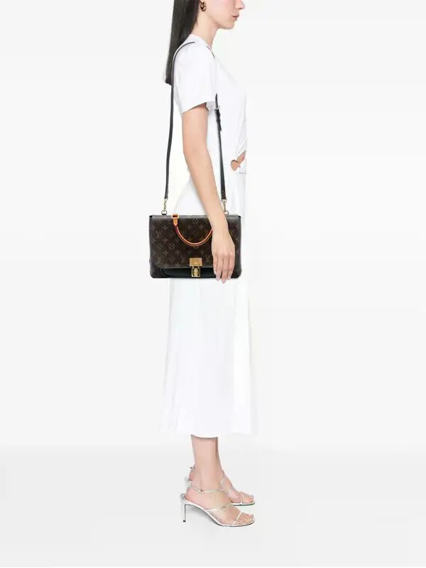 LOUIS VUITTON Monogram Vaugirard Satchel - Brown