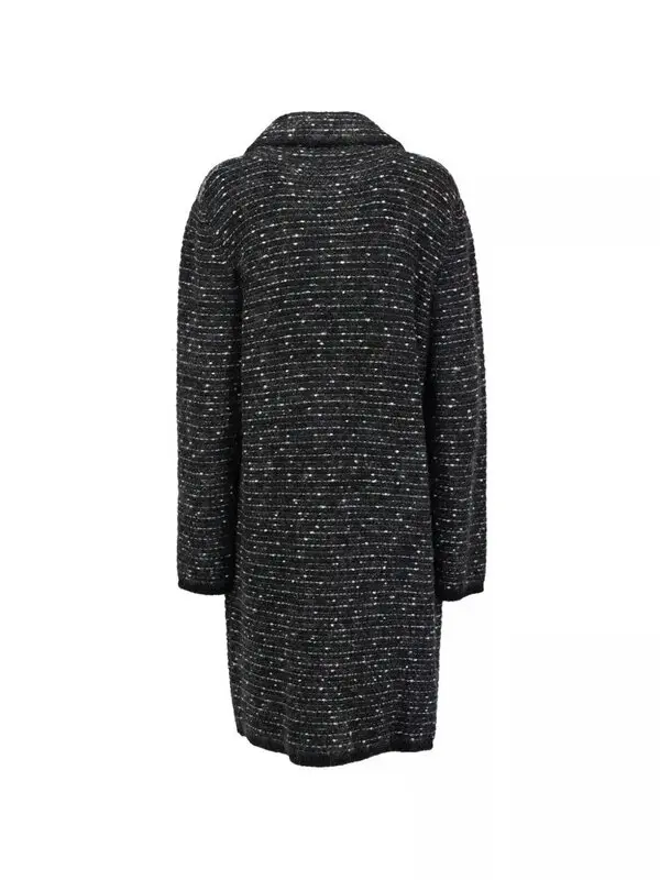 FALCONERI Bouclé-knit Button-up Coat