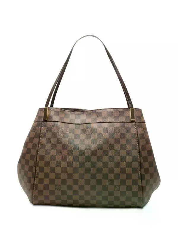 LOUIS VUITTON Damier Ebene Marylebone Gm Tote Bag - Brown