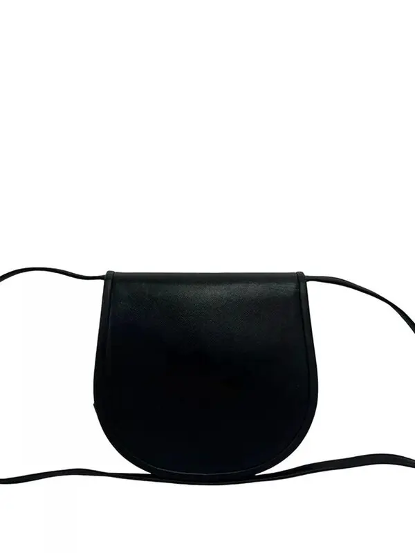 Saint Laurent 20th Century Leather Crossbody Bag - Black