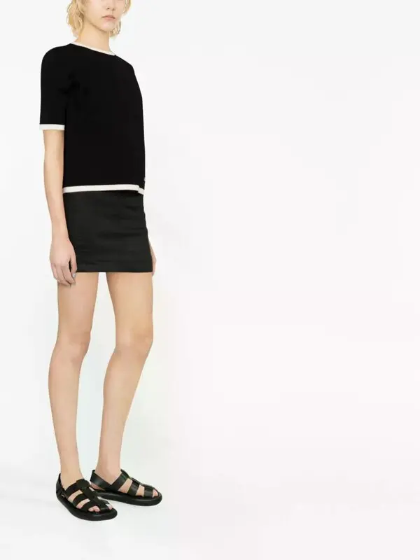 Gucci Wool T-shirt With Contrasting Trim
