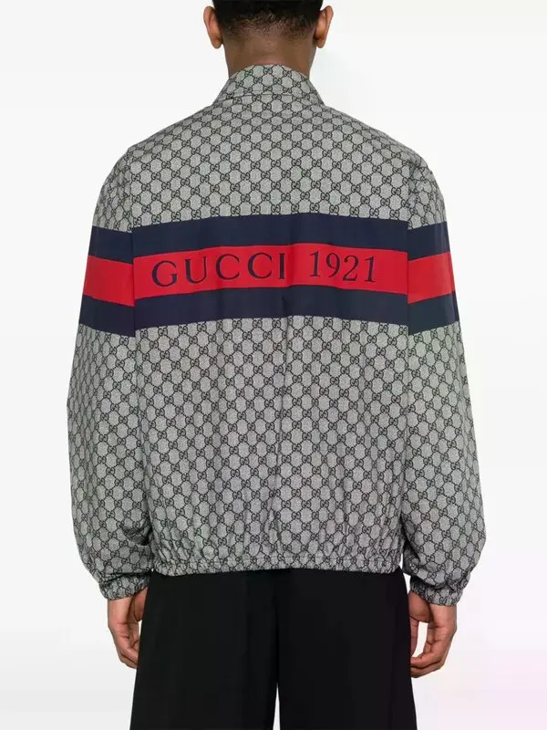 Gucci Gg Supreme Cotton Bomber Jacket