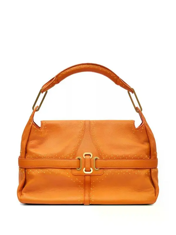 JIMMY CHOO Tulita Embroidered Top Handle Bag