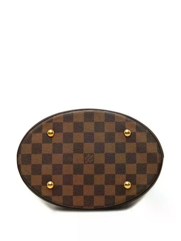 LOUIS VUITTON Damier Ebene Marais Bucket Bag