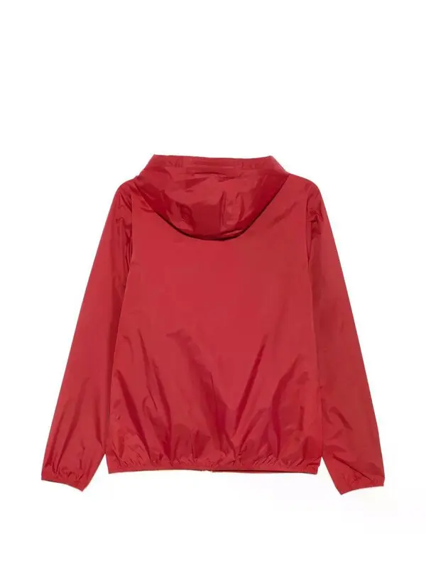 K-WAY Logo-patch Hooded Jacket