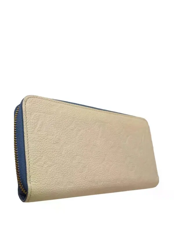 LOUIS VUITTON 2019 Monogram Empreinte Zippy Wallet Long Wallets - Neutrals