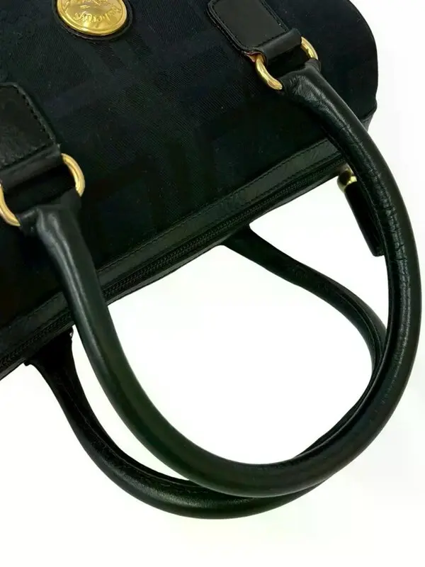 Burberry Haymarket Check Canvas Satchel