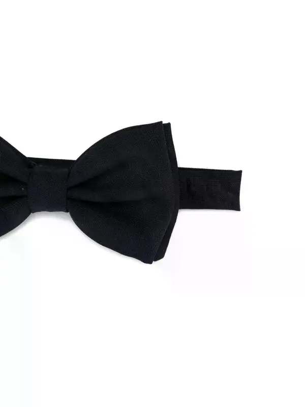LARDINI Textured Bow Tie
