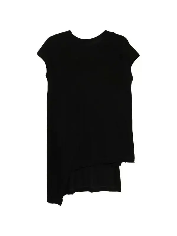 Yohji Yamamoto Asymmetrical Layered T-shirt