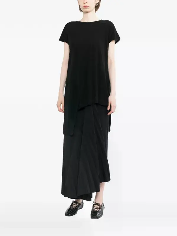 Yohji Yamamoto Asymmetrical Layered T-shirt