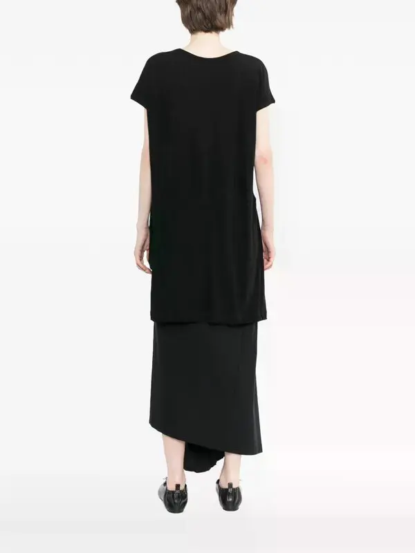 Yohji Yamamoto Asymmetrical Layered T-shirt