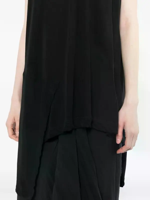 Yohji Yamamoto Asymmetrical Layered T-shirt