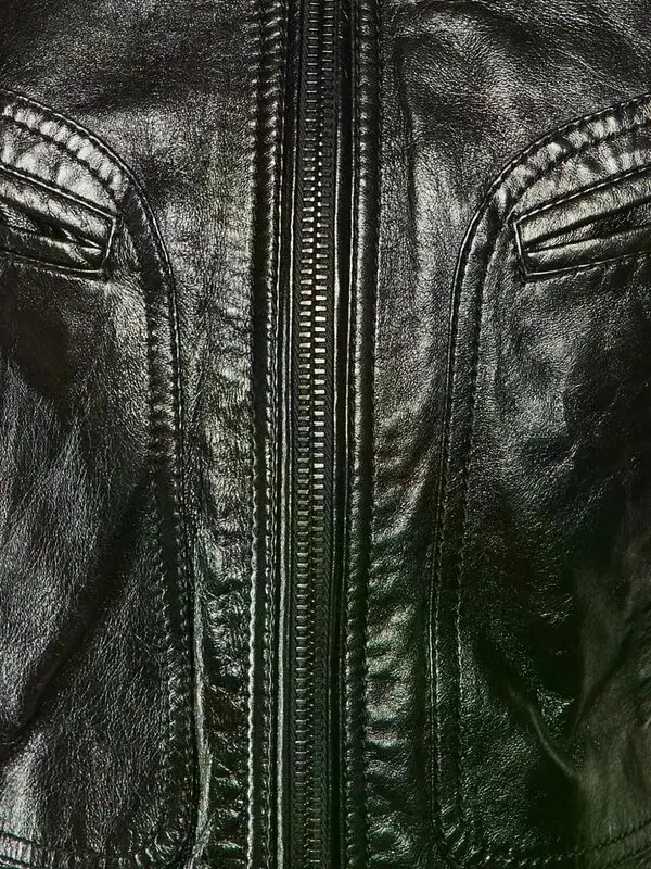 Dolce & Gabbana Leather Biker Jacket