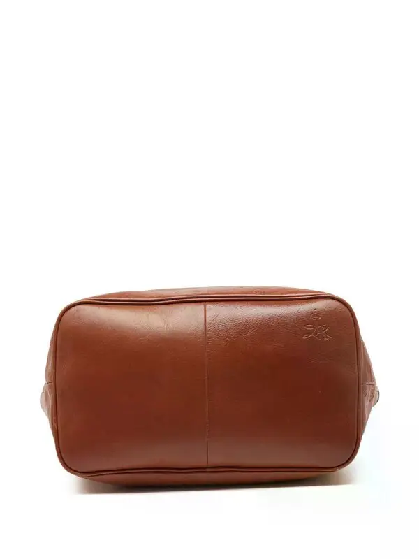 LANCEL Daligramme Embossed Tote Bag