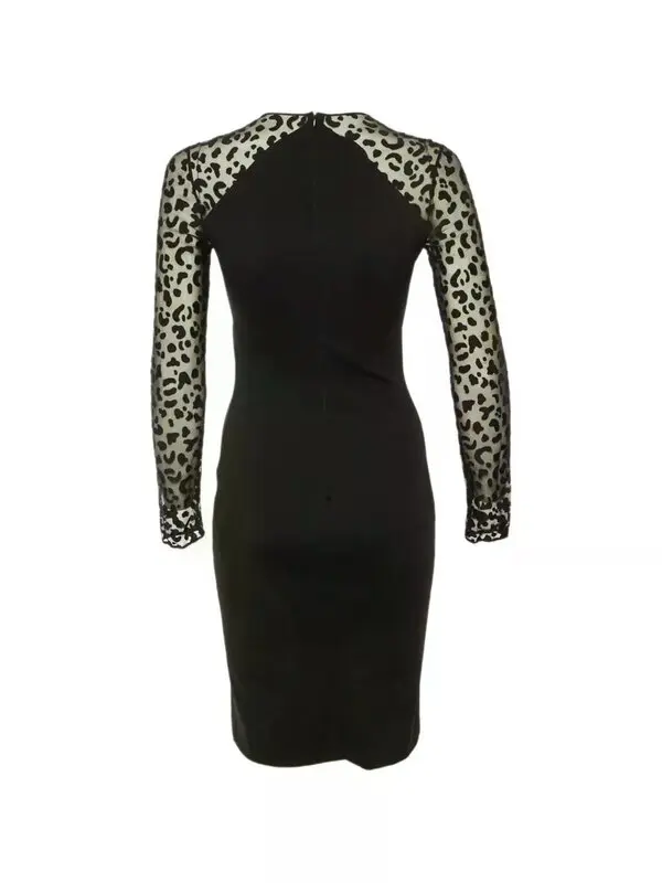 Stella McCartney Animal-print Long Sleeve Midi Dress