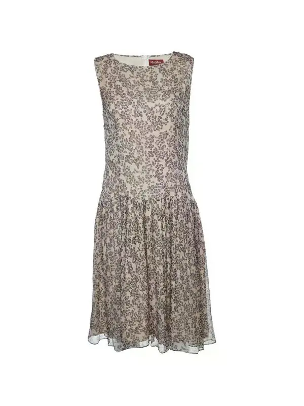Max Mara Silk Sleeveless Dress