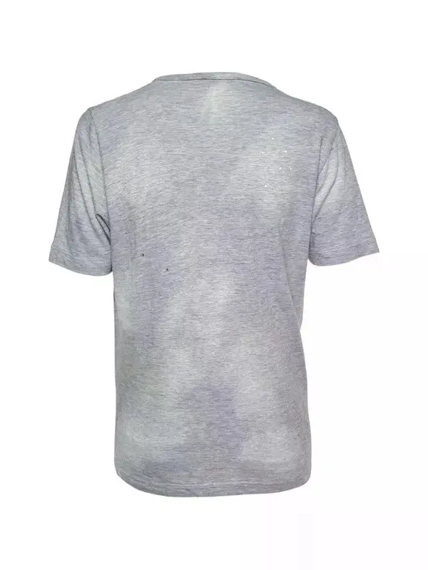 Dsquared2 Distressed V-neck T-shirt