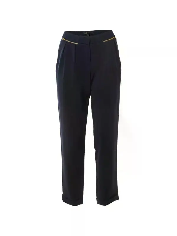 Maje Laurent Pleated Straight-leg Trousers