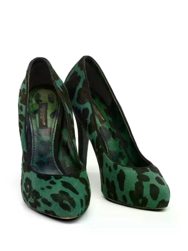 Dolce & Gabbana Leopard Print Stiletto Pumps