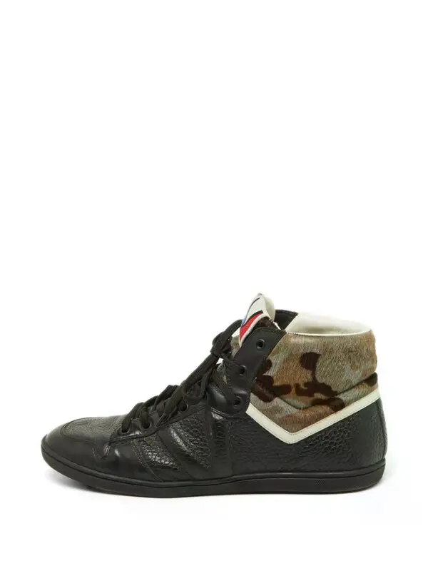 LOUIS VUITTON Calf-hair Panelled Sneakers