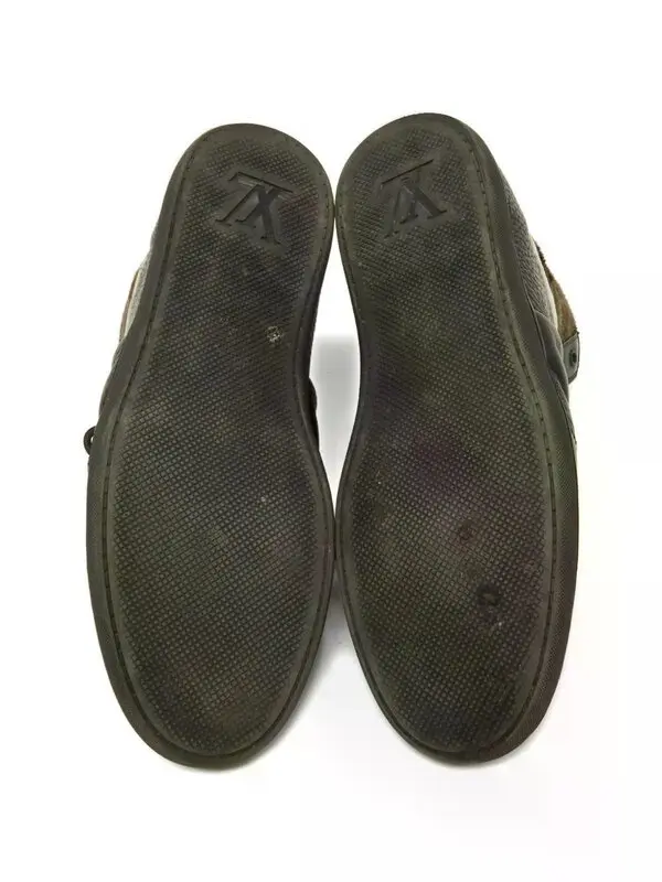 LOUIS VUITTON Calf-hair Panelled Sneakers