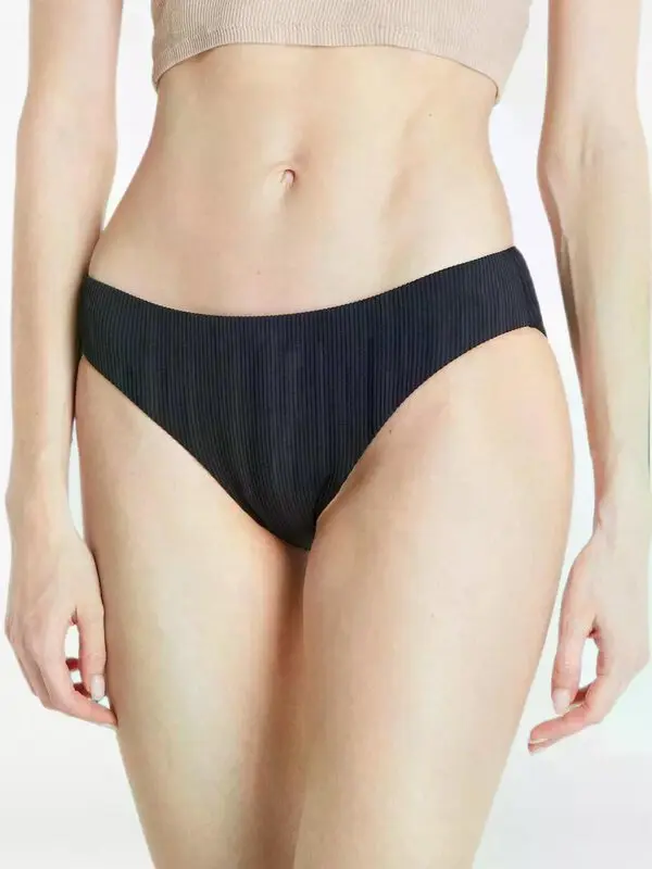 Roxy Ribbed-knit Bikini Bottoms