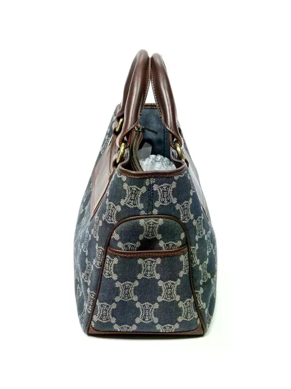 Celine Triomphe Denim Tote Bag