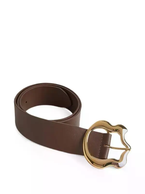 Cynthia Rowley Signature Buckle Belt - Brown