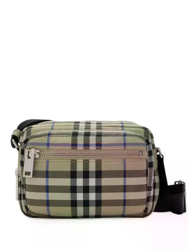 Burberry Check Crossbody Bag - Neutrals
